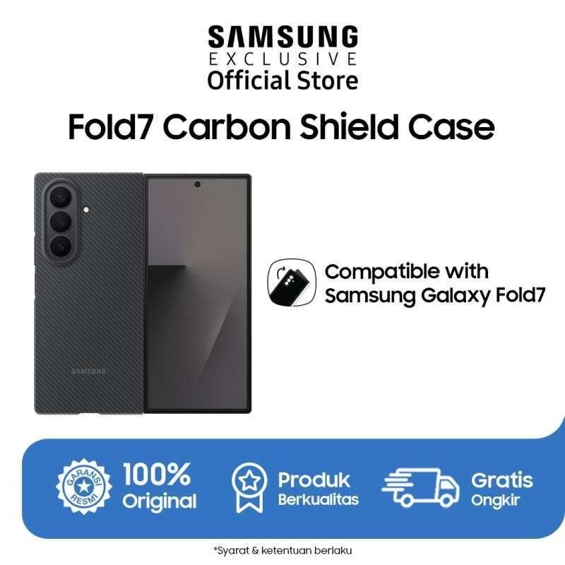 Promo [clearance Sale] Samsung Galaxy Z Fold7 Carbon Shield Case Diskon ...