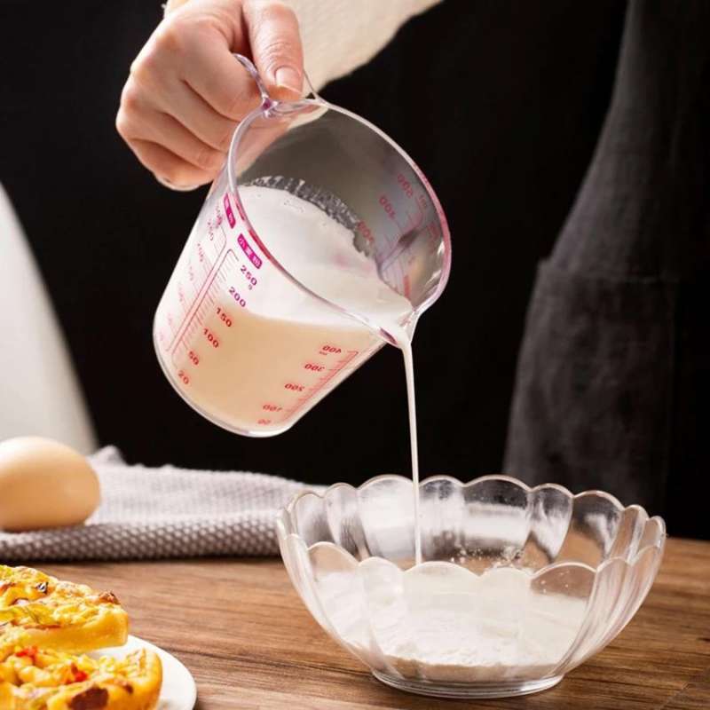 Jual Gelas Ukur Takar Plastik / Transparent Baking Measuring Jug ...
