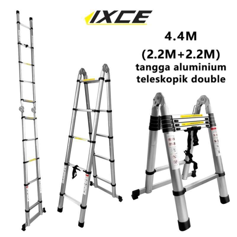 Promo Tangga Teleskopik Double 4.4m Diskon 15% Di Seller Lamih Store ...