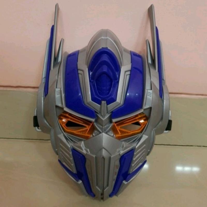 Jual Topeng Robot Transformer Optimus Prime - Topeng Cosplay Robot Di ...
