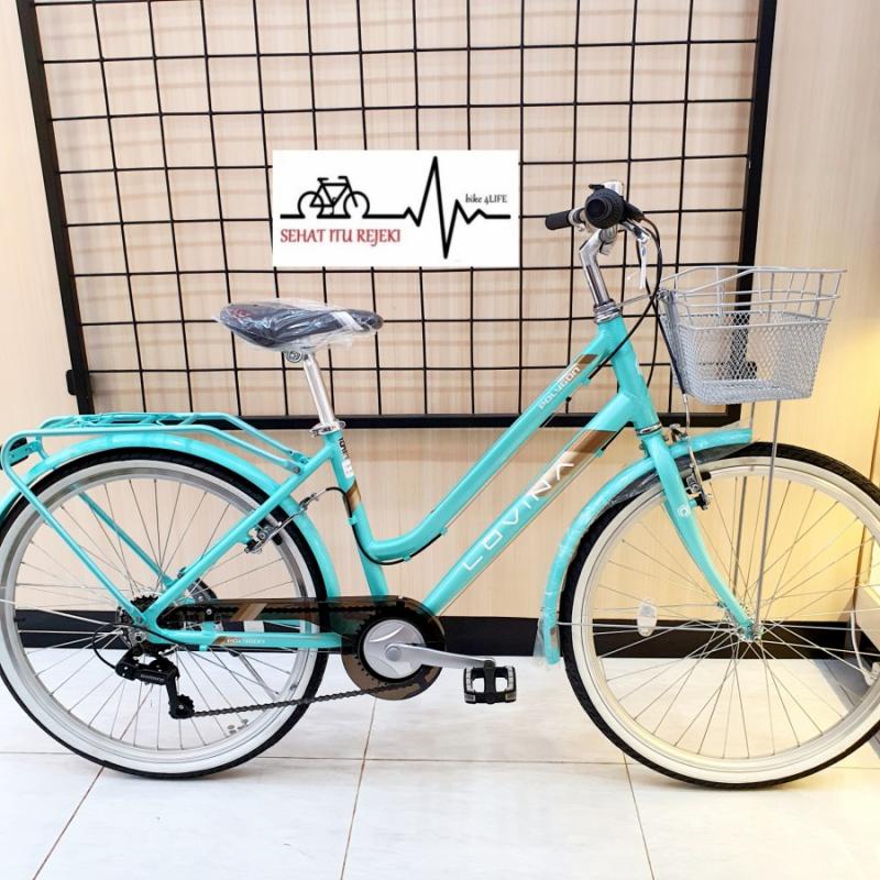 Jual Sepeda Mini Polygon Lovina 26. Sepeda Keranjang City Bike Tosca Di ...