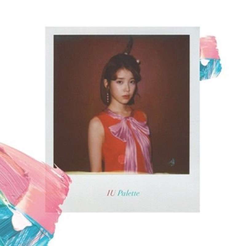 Promo IU [PALETTE] 4th Album CD+Photobook+Photocard+Tracking Number K ...