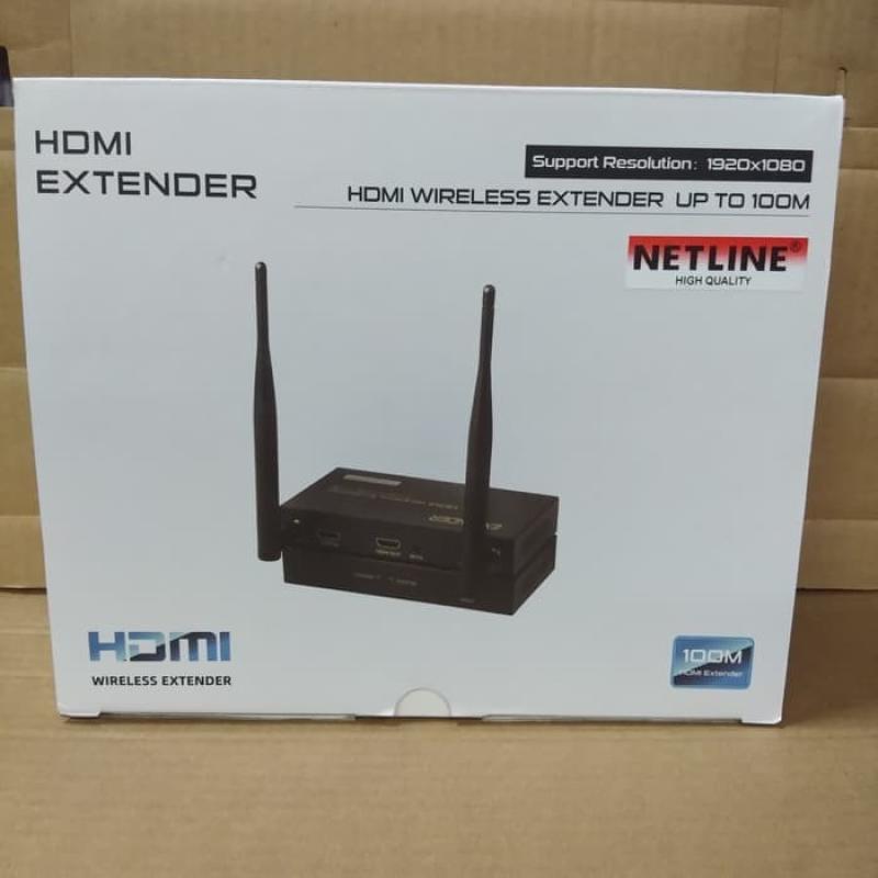 Jual Hdmi Wireless Extender Up To 100 Meter Netline Di Seller Cullen ...