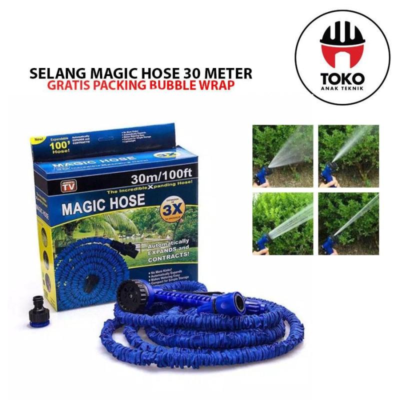 Jual Magic Hose 30m / Semprotan Selang Fleksibel Elastis Selang Taman ...