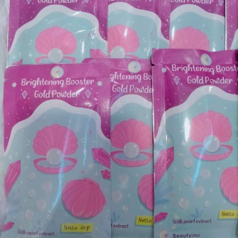 Brightening Booster Gold Powder Lengkap Harga Terbaru Mei 2024 | Blibli