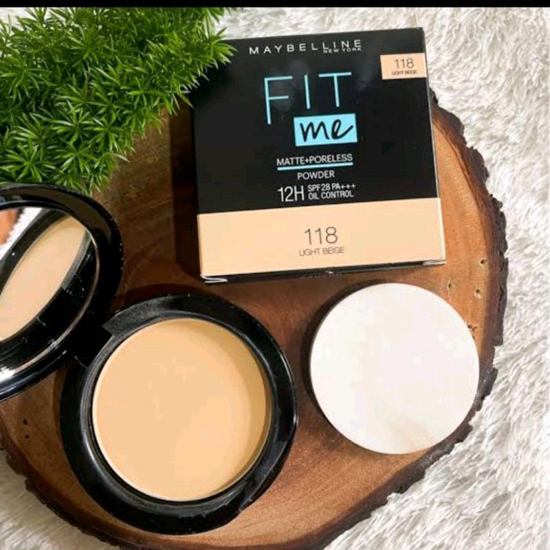 Jual Maybelline Fit Me Matte + Poreless Compact Powder Di Seller Maria ...