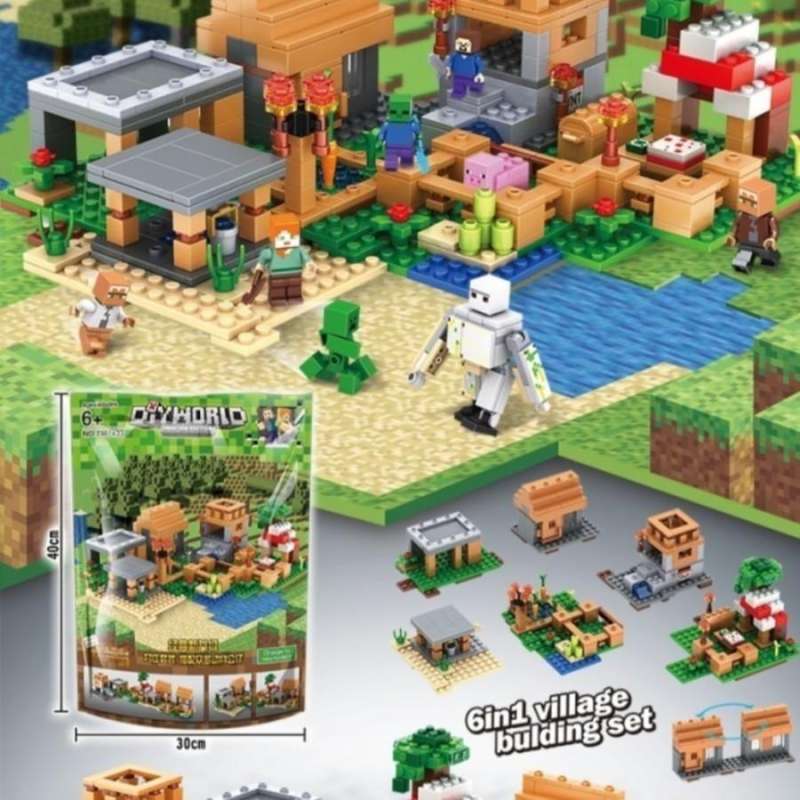 Jual Blocks Minecraft Original Harga Termurah Juni 2024 | Blibli