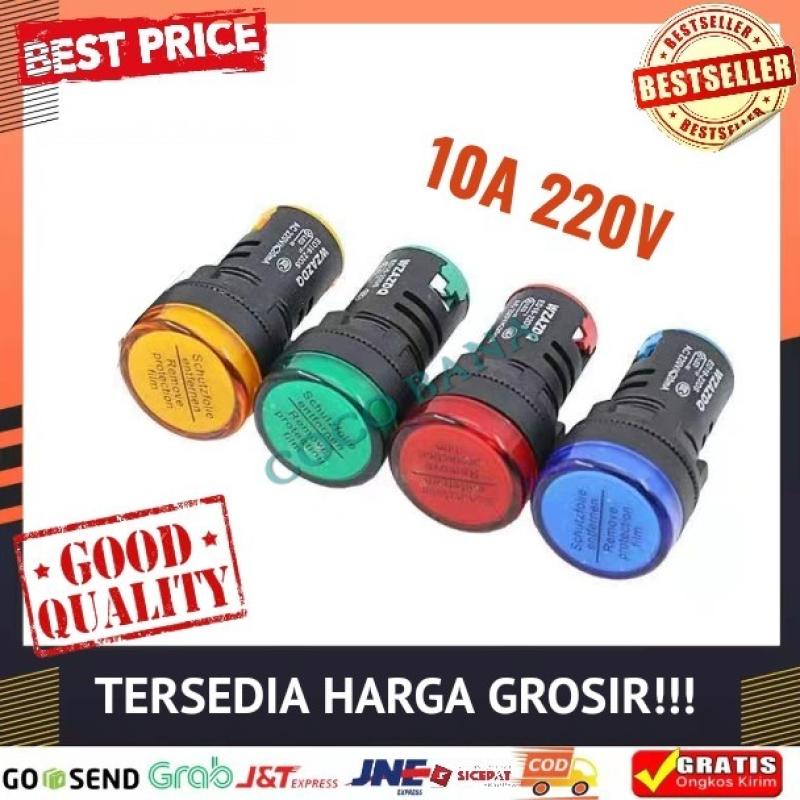 Promo Pilot Lamp Led 220v Diameter 22mm - Warna Hijau Diskon 50% Di ...