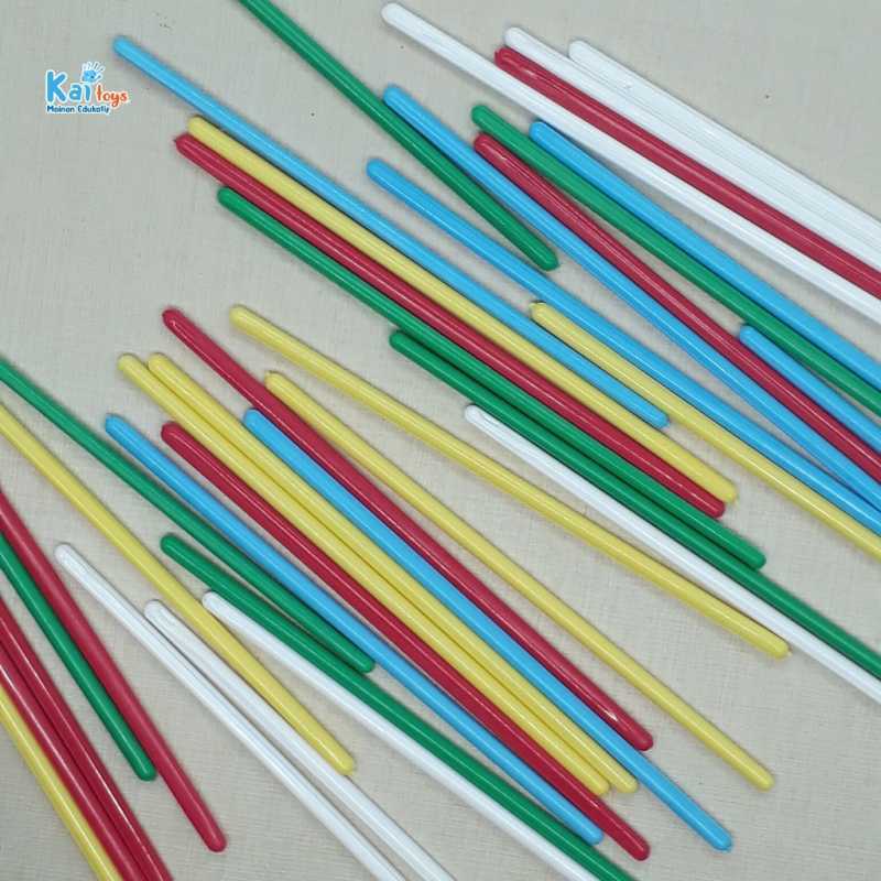 Jual Stik Lolipop 40 Pcs/ Alat Hitung Montessori / Latihan Berhitung ...