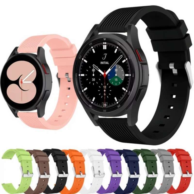 Jual Tali Jam Tangan Karet Silicone Vertical Rubber Samsung Galaxy ...