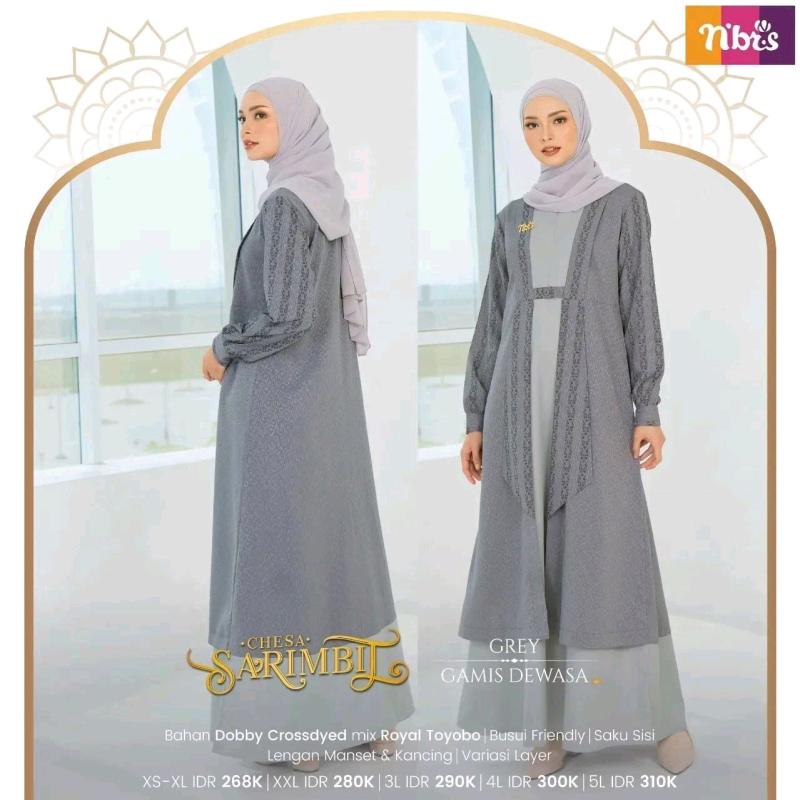 Jual Gamis Nibraw Serimbit Kekinian Terbaru - Harga Promo Maret 2024 ...