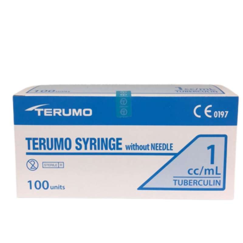 Jual Terumo Spuit 1 Cc Tuberculin Dengan Needle Per Box Isi 100 Pcs Di ...
