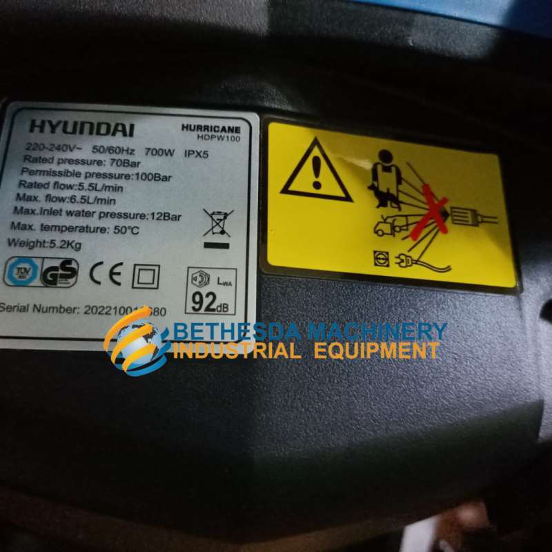 Jual Jet Cleaner Hyundai High Pressure Mesin Steam Kendaraan Hyundai ...