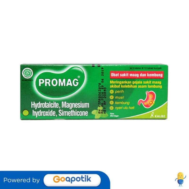 Jual PROMAG BOX 36 TABLET di Seller Apotek Otista - Tarogong, Kabupaten ...