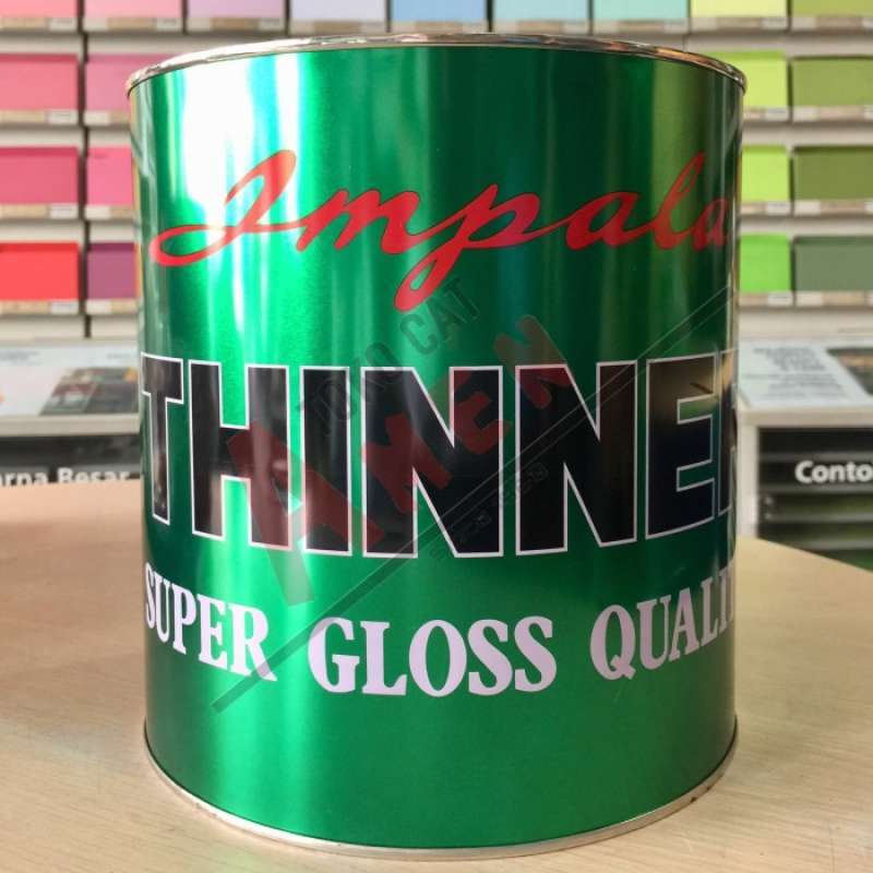 Jual Thinner Impala Super Gloss 5lt (1 Galon) / Pengencer Cat Minyak ...