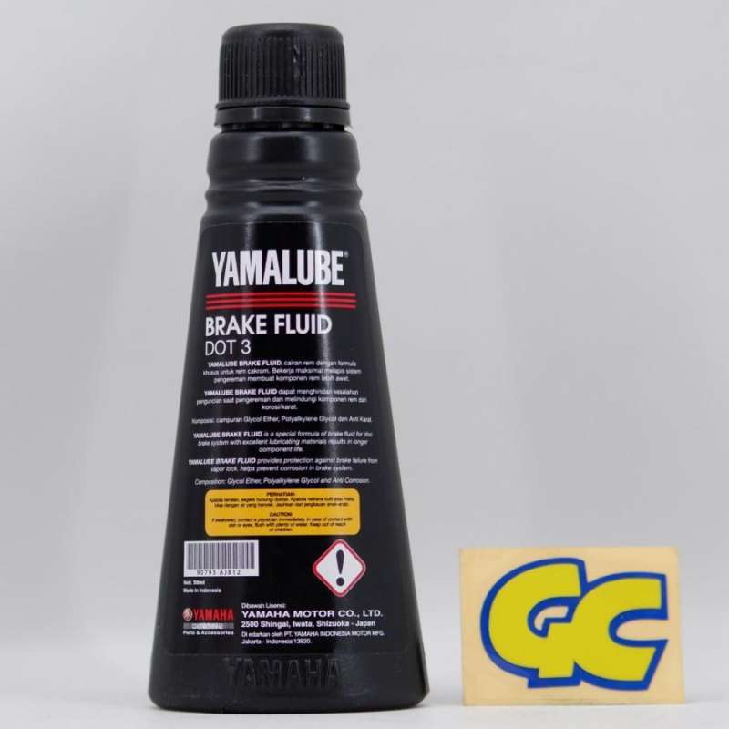 Jual Minyak Rem Motor Yamaha / Brake Fluid Dot 3 / Yamalube Original Di ...
