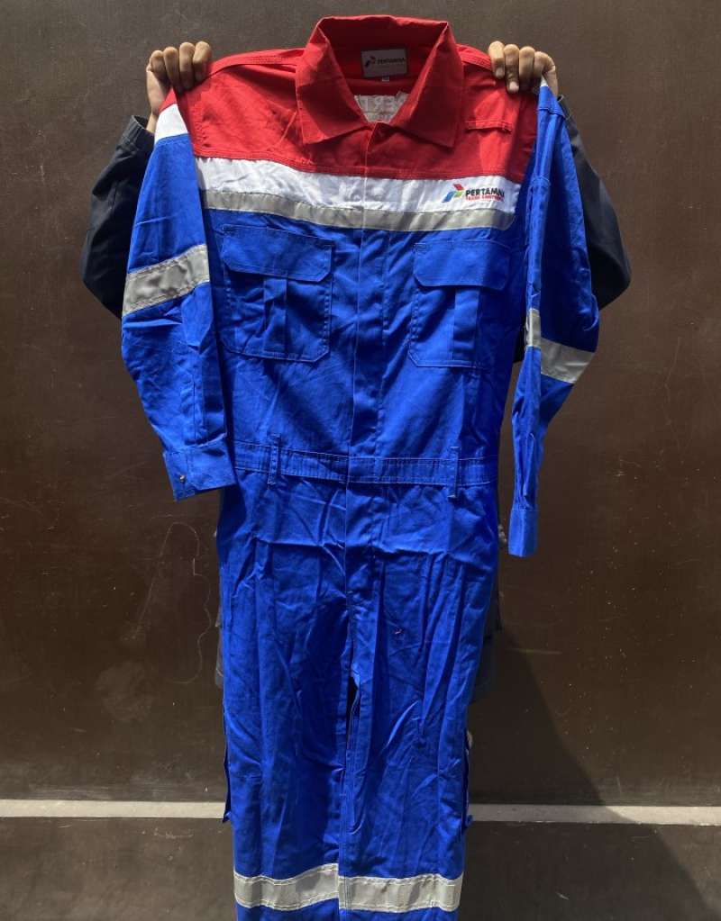 Promo Wearpack Pertamina Original Atau Coverall Pertamina Original Diskon 23% di Seller Vexana ...