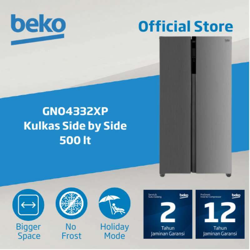 Jual Beko Gno4332xp Kulkas Side By Side 520 Liter Di Seller Ufo ...