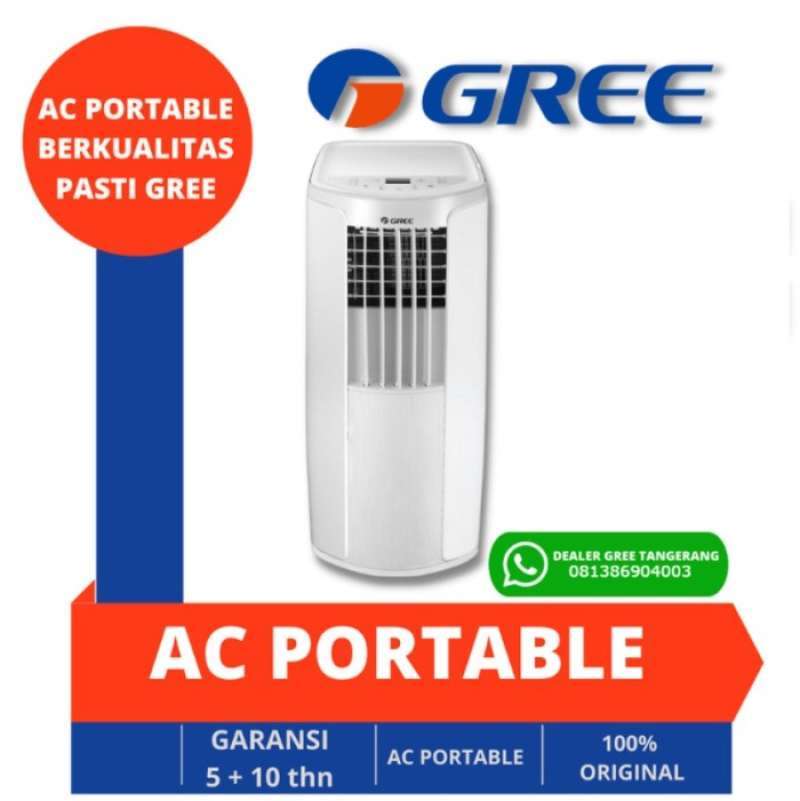Promo GREE AC PORTABLE WIFI CONTROL GPC-12P1 Diskon 33% di Seller Emma Store - Tegal Parang ...