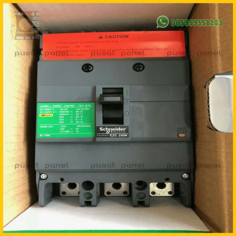 Promo MCCB Schneider EZC250N EZC250N3200 200A 3P Schneider Diskon 23% ...