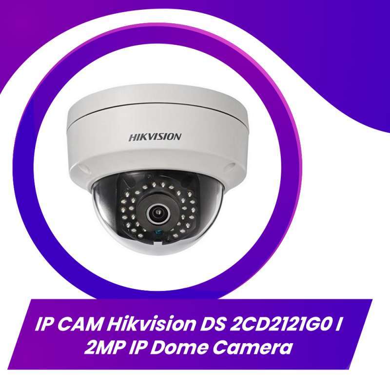 Jual IP CAM HIK DS 2CD2121G0 I DOME 2MP di Seller BANDAR MULTI TEKNOLOGI - Genteng, Kota ...