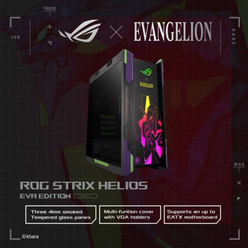 Promo Asus Rog Strix Helios Eva Edition Gaming Case Diskon 23% Di ...
