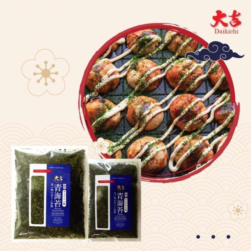Jual Daikichi Aonori Java Super Food 50gr Rumput Laut Taburan Takoyaki ...