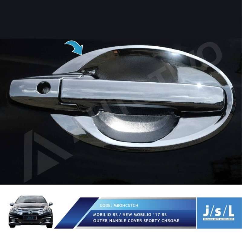 Jual New Mobilio 2017 Outer Handle Sporty Chrome JSL Mangkok Pintu ...