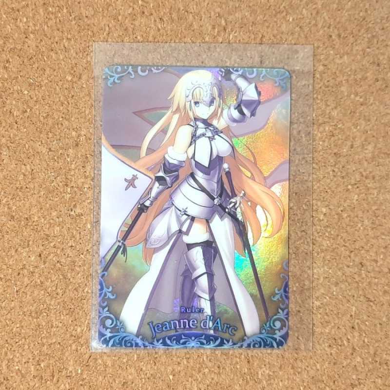 Jual Kartu Fgo Wafer Card Fate/grand Order 5 Star Holo Jeanne D'arc ...