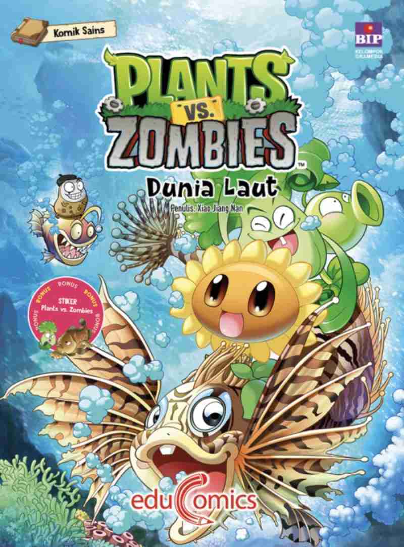 Jual Buku Komik Plants Vs Zombies Dunia Laut Di Seller Indah Library ...