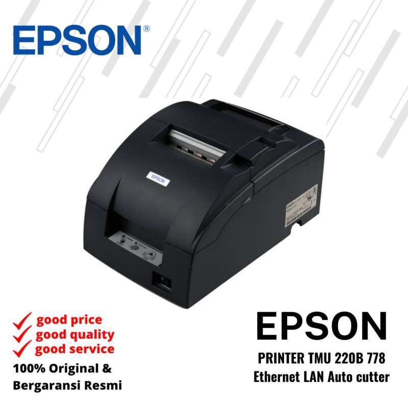 Jual PRINTER Epson TMU 220B 778 Ethernet LAN Auto cutter di Seller ...