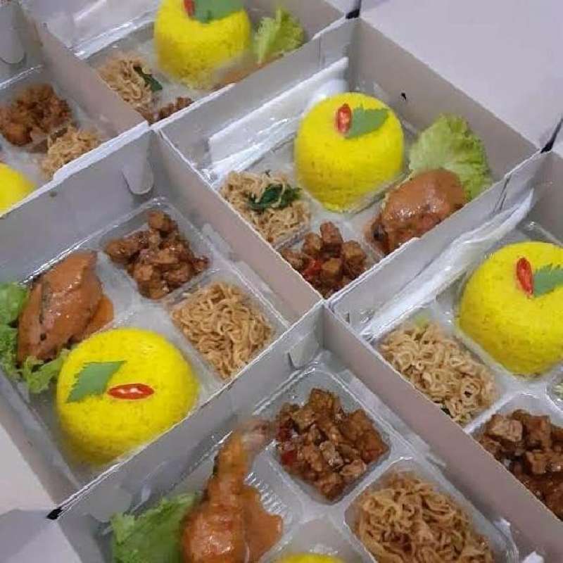 Jual Stiker Kotak Nasi Box Original Murah - Harga Diskon April 2024 ...