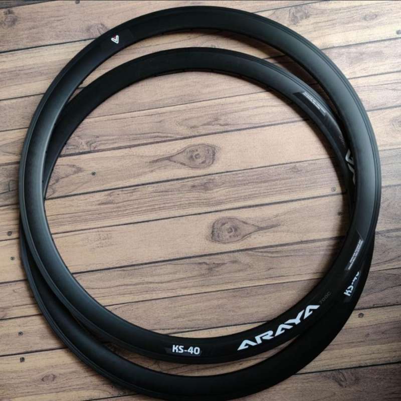 Jual Velg Rims Sepeda Araya 700c 622 Ks-40 Brake Line Double Wall ...