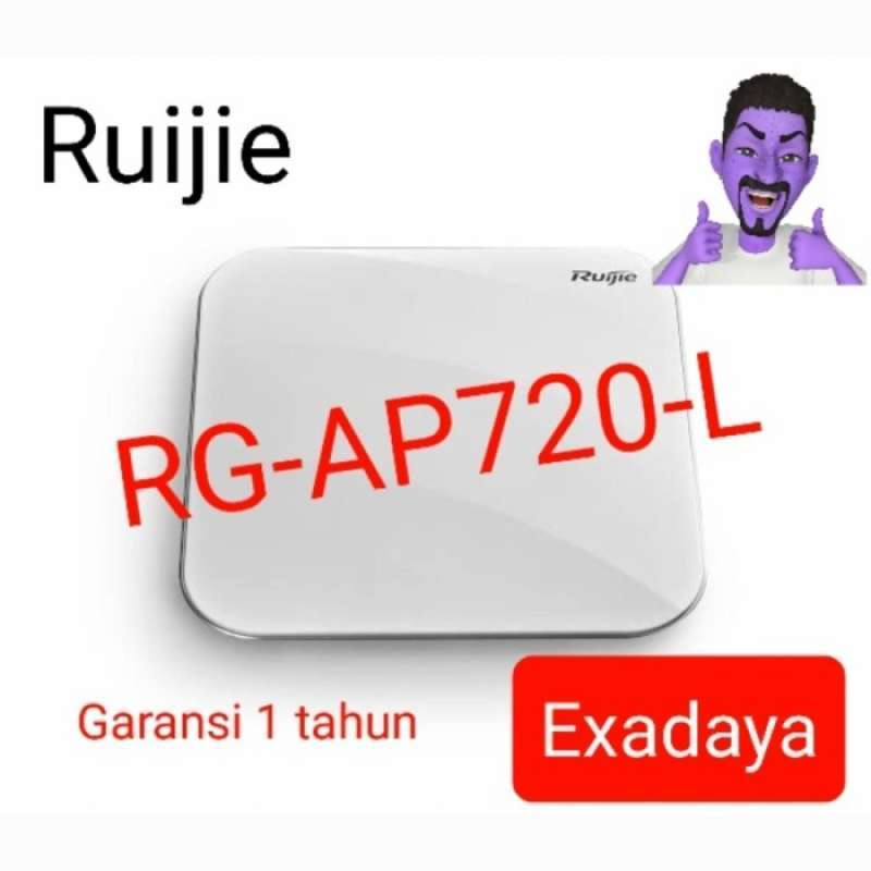 Promo Ruijie RG-AP720-L Access Point Ceiling Indoor Wave 2 MU-MIMO RG ...