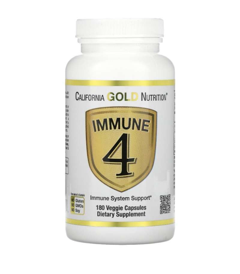 Promo California Gold Nutrition Immune 4, Immune System Support 180 ...