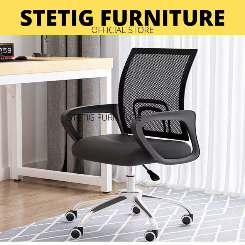 Promo Stetig Furniture Theodorico Chair -Kursi kantor jaring Diskon 23% ...