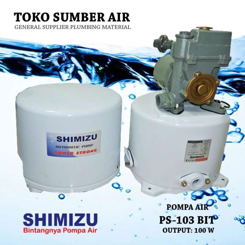 Jual Pompa Air Shimizu Ps-255 Bit Otomatis Sumur Dangkal Di Seller ...