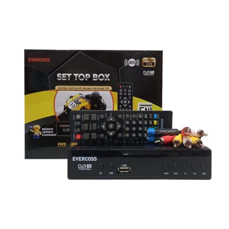 Jual Evercross Set Top Box Pro Tv Digital Receiver Full Hd Stb ...