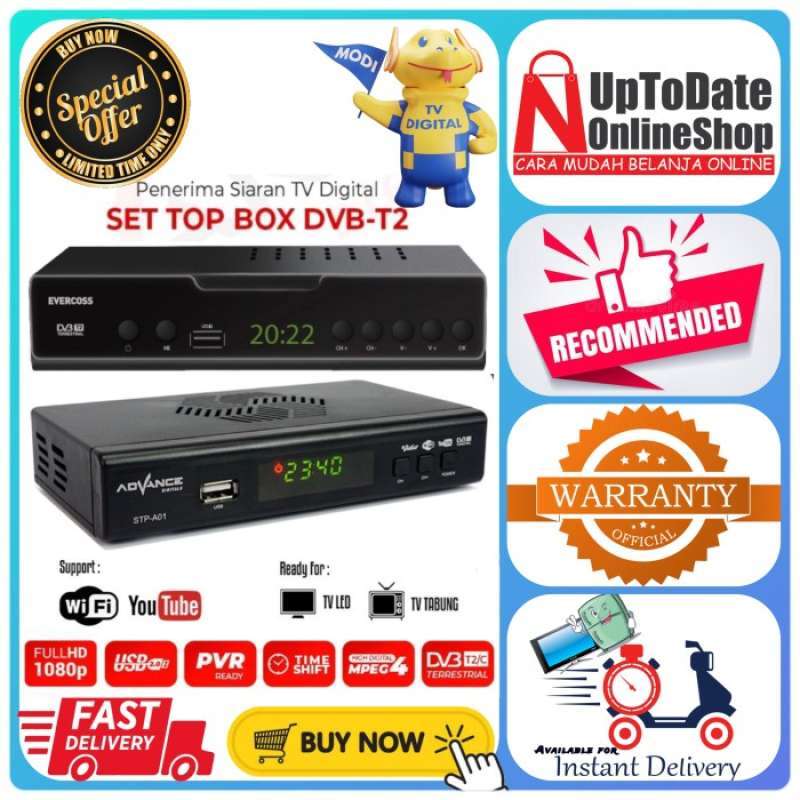 Jual Set Top Box Stb Digital Tv Universal Digital Tv Receiver Fullhd ...