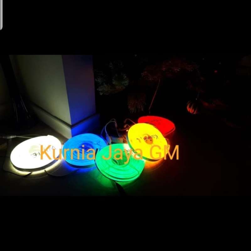 Jual Lampu Led Selang Neon Flex / Selang Susu 10 Meter - Putih Di ...