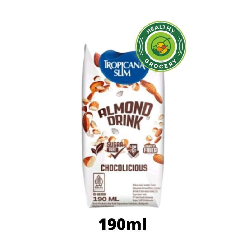 Jual Tropicana Slim Almond Drink Chocolicius 190ml / Tropicana Slim Ready To Drink di Seller ...