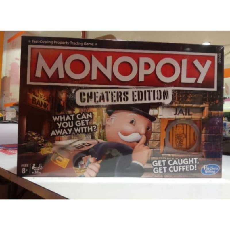 Promo Monopoly Cheater Edition Hasbro Gaming Original / Mainan Board ...