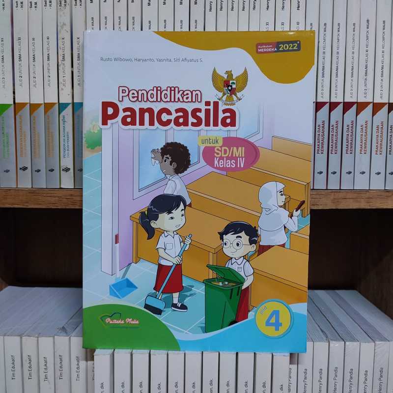 Jual Buku Pendidikan Pancasila Kelas 4 SD Kurikulum Merdeka Pustaka Mulia di Seller Toko Buku ...
