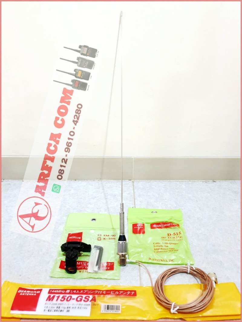 Jual Jual Antena Radio Rig Mobil Vhf Singleband Tm 281a Ft 2900 Ic ...