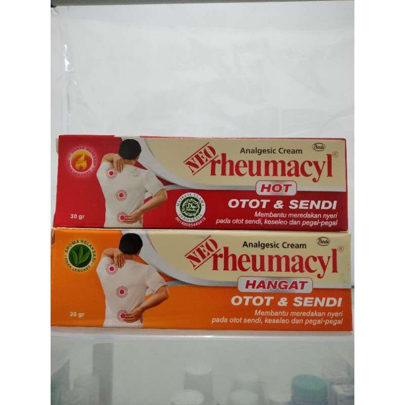 Jual Neo Rheumacyl Cream Hangat 30gr, Panas 30gr, Extra Hot Cream 30gr ...