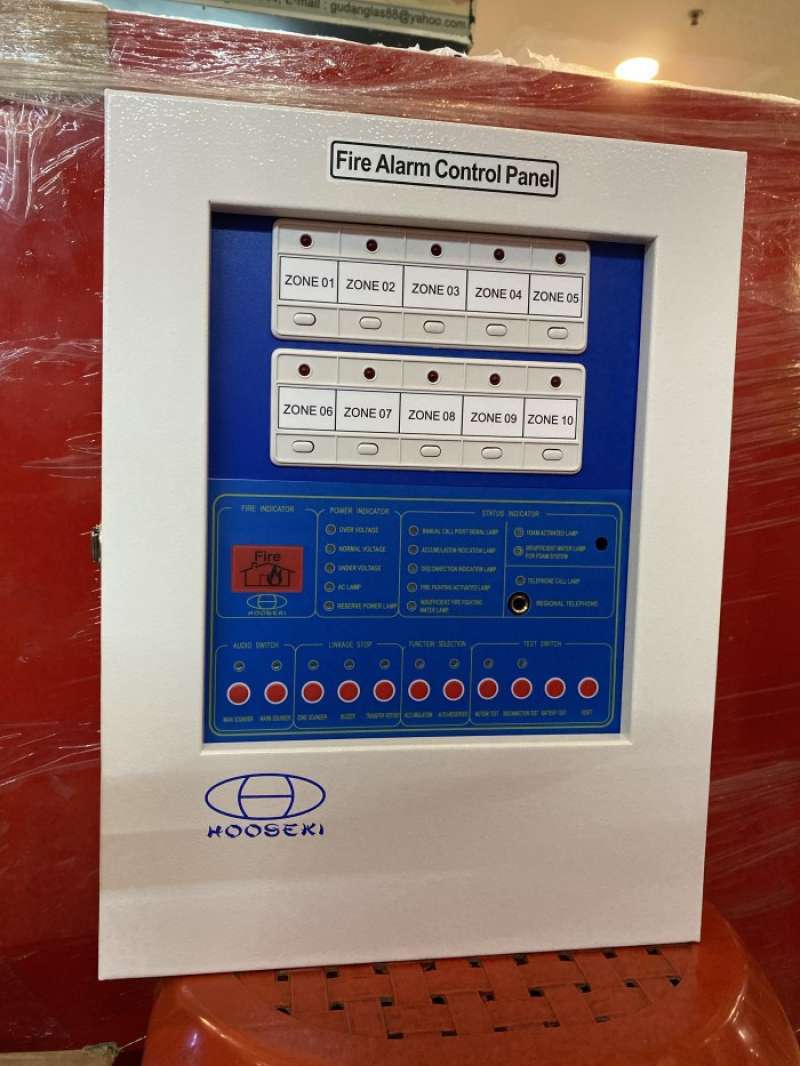 Promo Panel Alarm Kebakaran 10Zone Hooseki /Master Control Panel ...