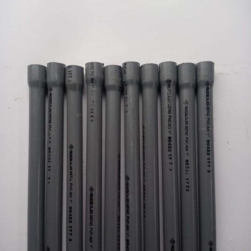 Jual 1 Inch / Rucika Wavin Aw Abu Abu Pipa Pralon Paralon Pvc Per Batang Di Seller Cobz ...