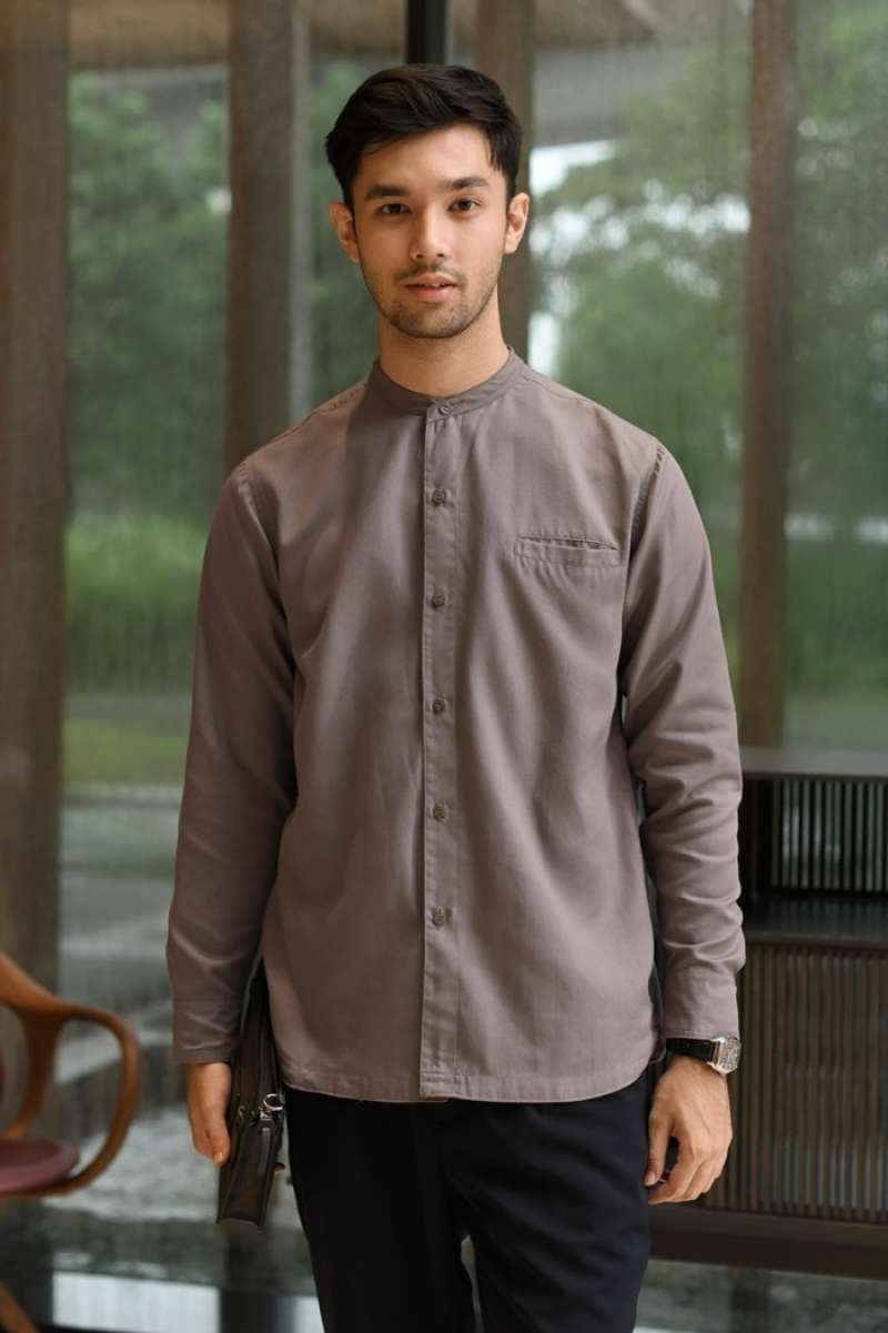 Jual Baju Koko Prepp Studio Aarial Modest Shirts Khaki di Seller ...