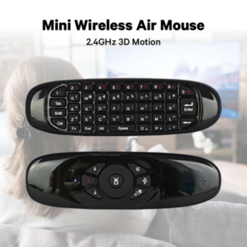 Jual Mini Keyboard Wireless Air Mouse Remote Keyboard Mini Wireless 2 ...