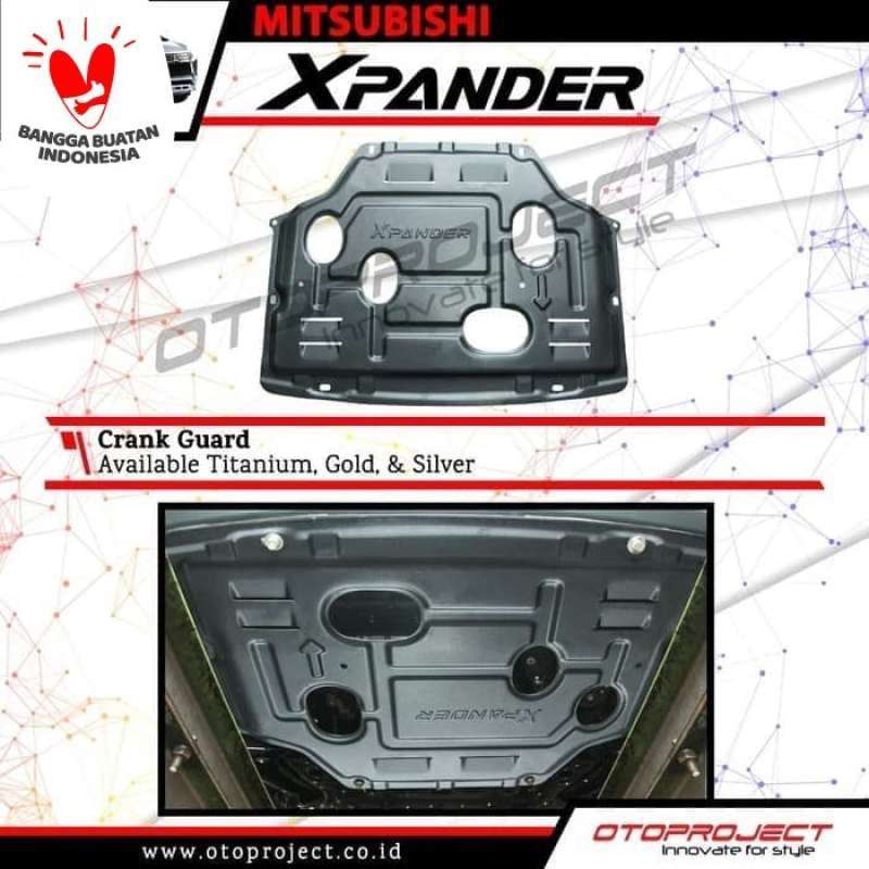 Jual Crank Guard Xpander Cover Pelindung Kolong Bawah Mesin Expander Di ...
